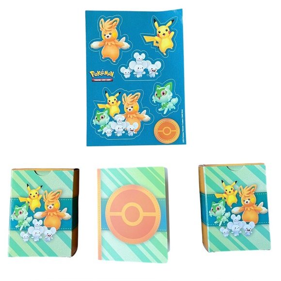 Pokemon | Toys | Pokemon Paldea Evolved Themed Accessories Setbinder 2x ...